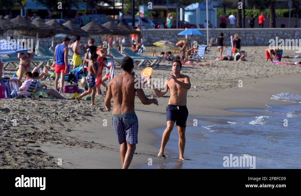Beach playing matkot Stock Videos & Footage - HD and 4K Video Clips - Alamy