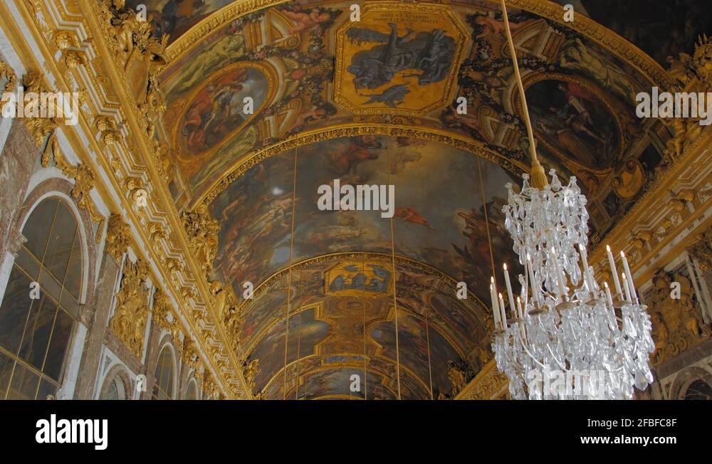 Castle versailles france ceiling Stock Videos & Footage - HD and 4K ...