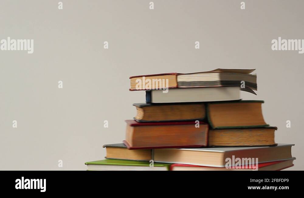 Pile of book study Stock Videos & Footage - HD and 4K Video Clips - Alamy
