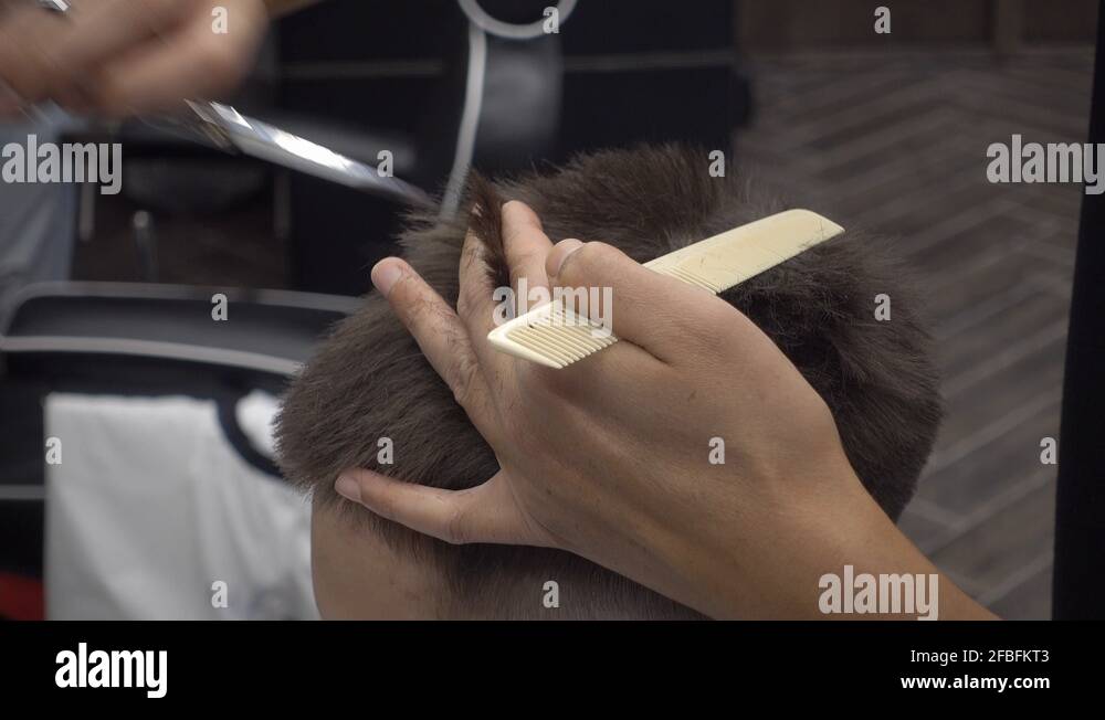 Barbershop Haircut Stock Videos Footage Hd And 4k Video Clips Alamy