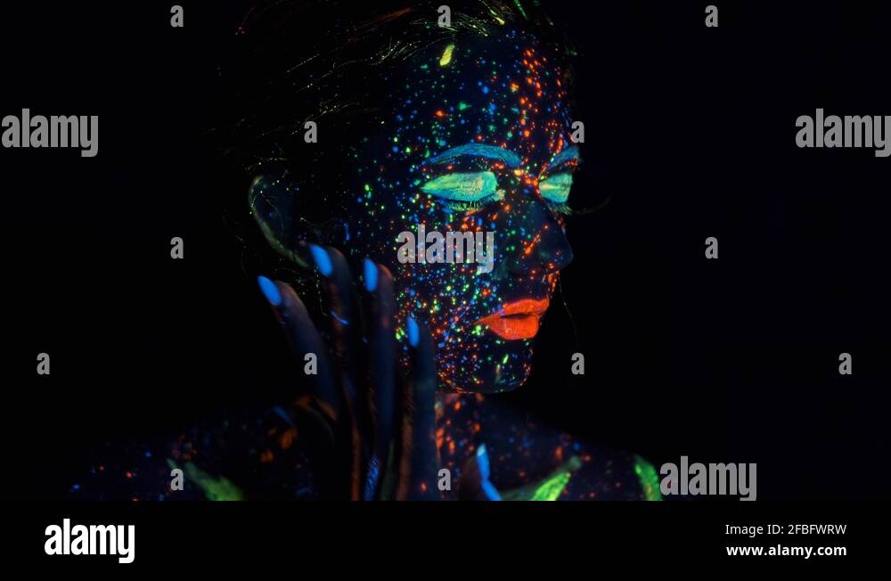 Neon light face Stock Videos & Footage - HD and 4K Video Clips - Alamy