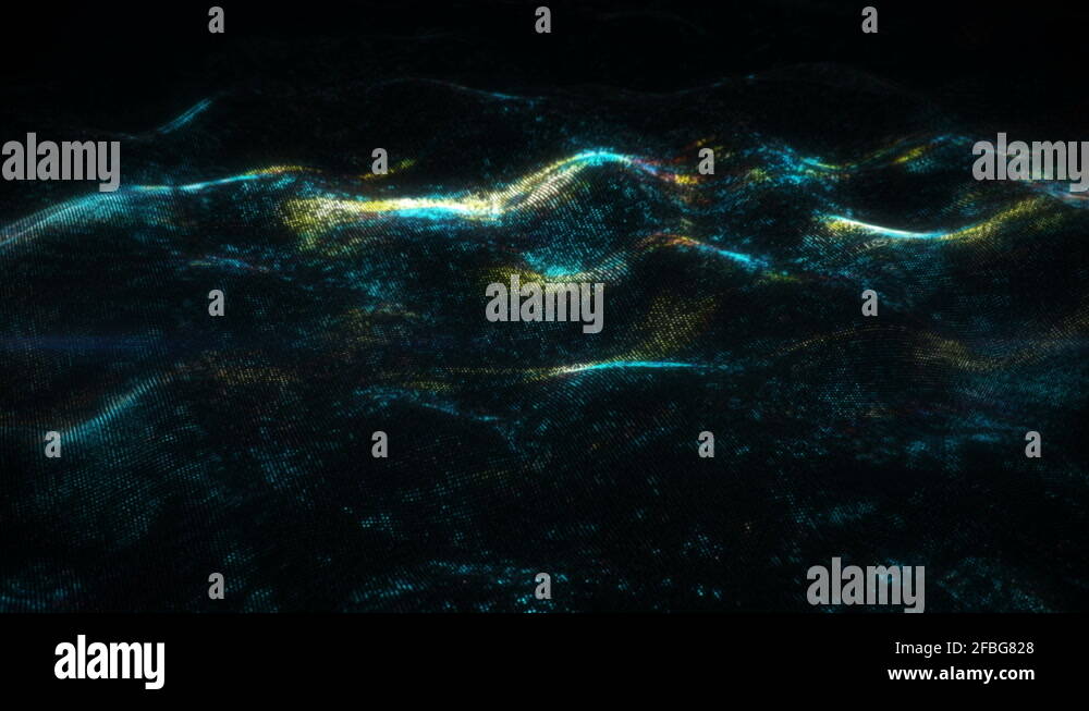 Abstract glowing virtual neural network seamless loop 3D render ... Abstract glowing virtual neural network seamless loop 3D render ...
