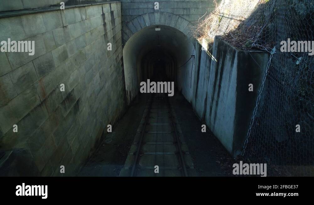 Funicular train tunnel view railway Stock Videos & Footage - HD and 4K ...