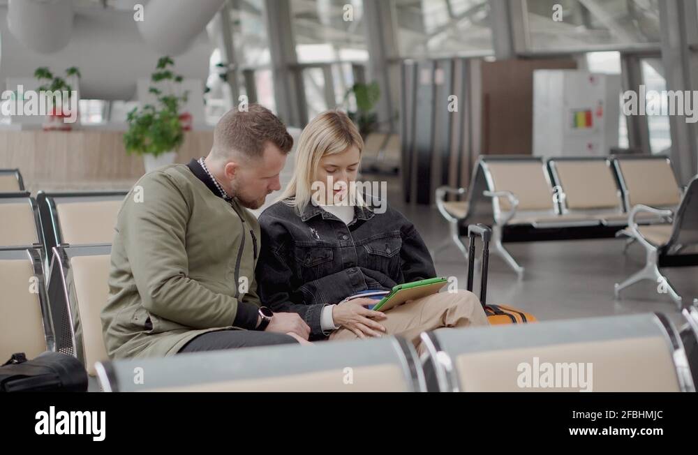 Man woman talking airplane Stock Videos & Footage - HD and 4K Video ...