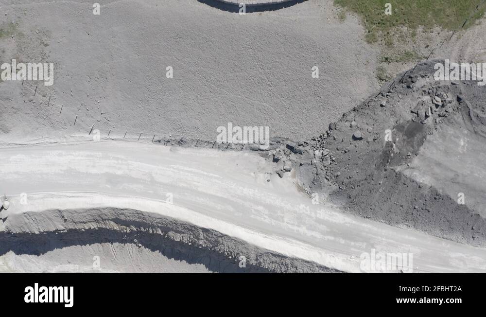 An Aerial Top down View Of The Coldstones Cut Public Artwork Near Pateley Stock Video Footage an-aerial-top-down-view-of-the-coldstones-cut-public-artwork-near-pateley-stock-video-footage