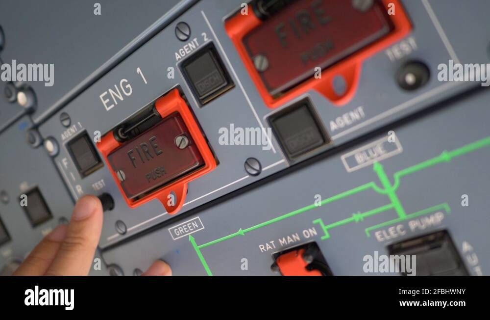 Aircraft engine fire extinguisher Stock Videos & Footage - HD and 4K ...