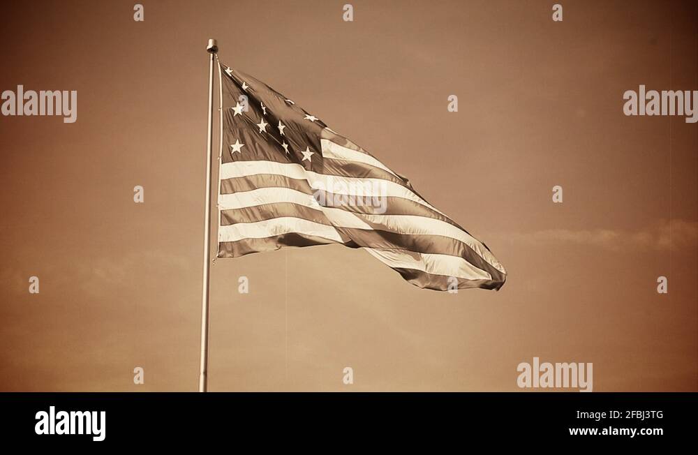 Thirteen star flag Stock Videos & Footage - HD and 4K Video Clips - Alamy
