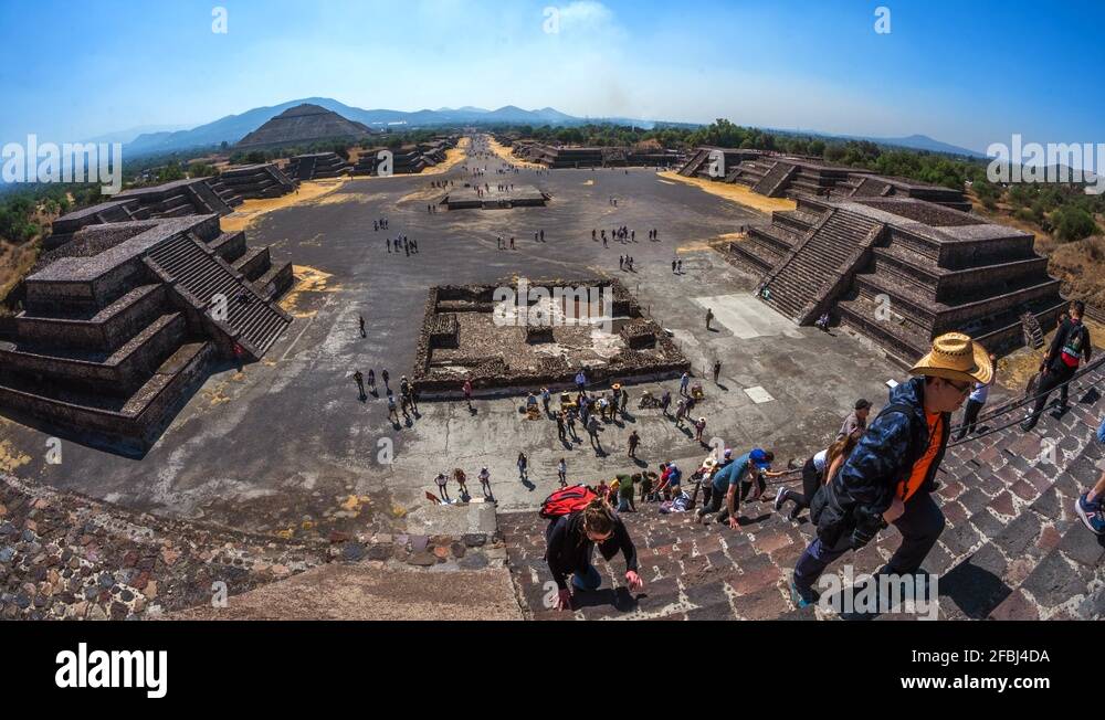 Mexico mexican teotihuacan america american sun pyramid Stock Videos ...