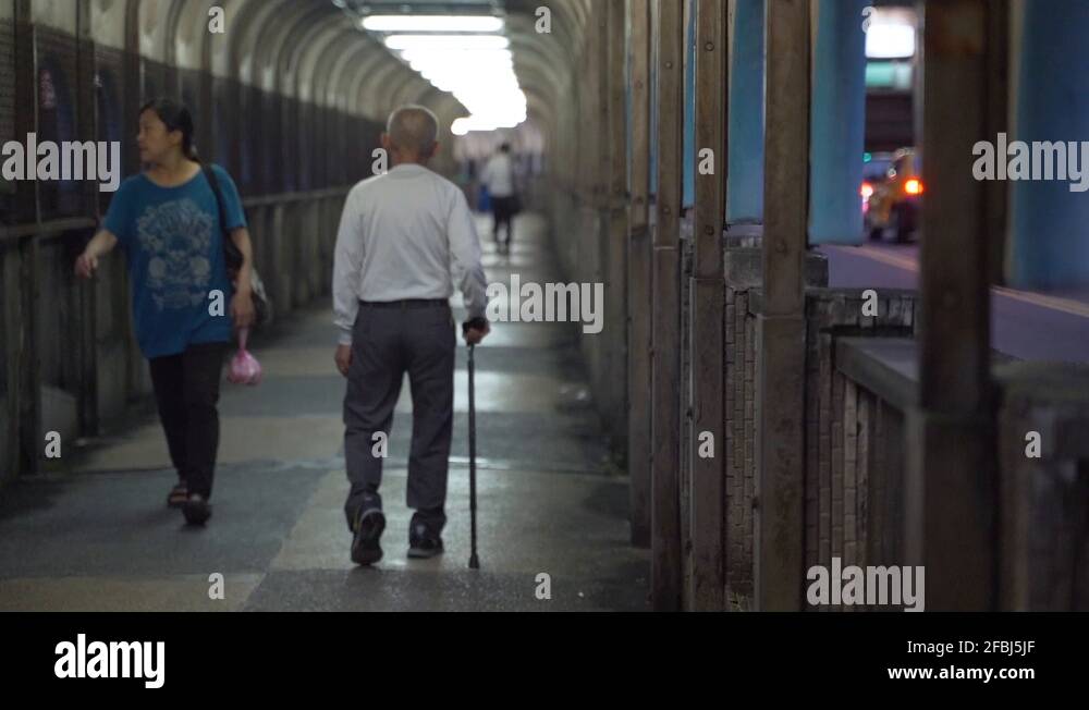 People pedestrian overpass Stock Videos & Footage - HD and 4K Video ...