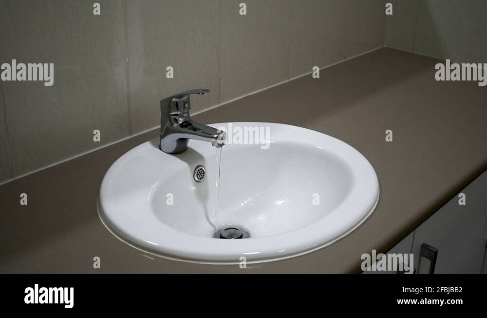 Bathroom sink faucet water washroom Stock Videos & Footage - HD and 4K ...
