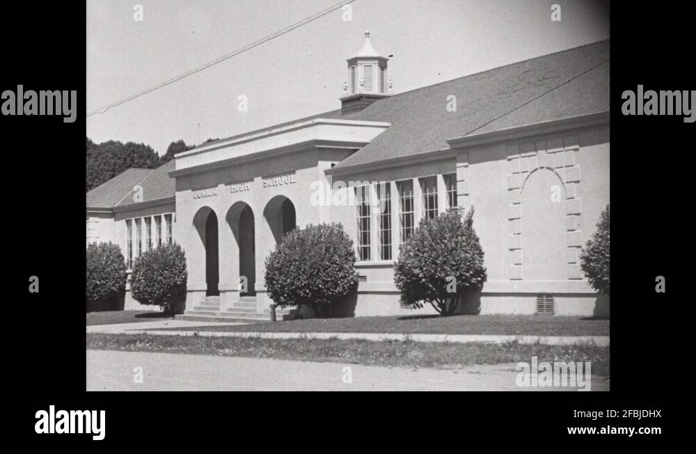 1950s school building Stock Videos & Footage - HD and 4K Video Clips ...