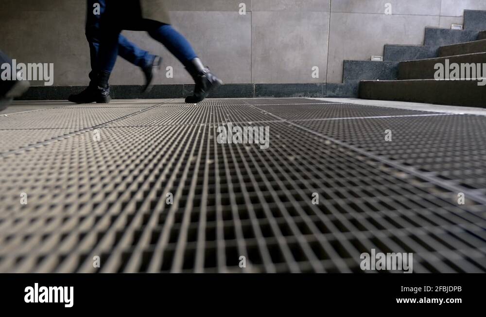 Metal stairs with grating Stock Videos & Footage - HD and 4K Video ...