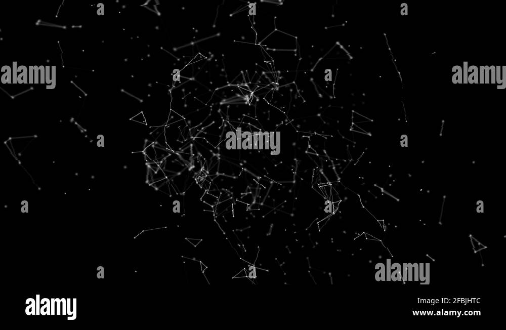 Asymmetrical lines and 5G written in the middle of a futuristic circles ...