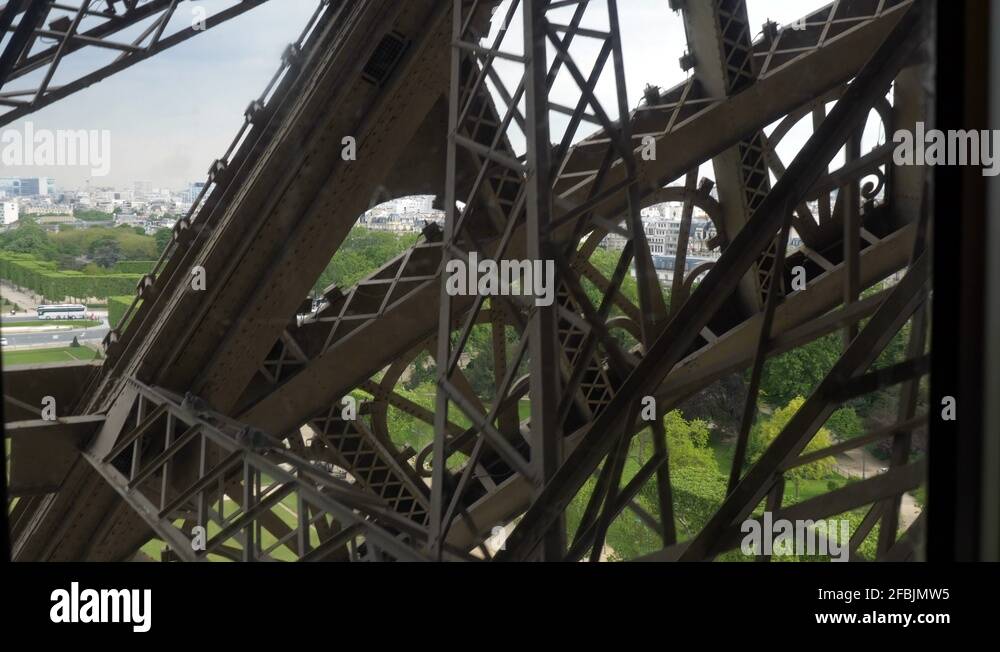 View from inside eiffel tower Stock Videos & Footage - HD and 4K Video ...