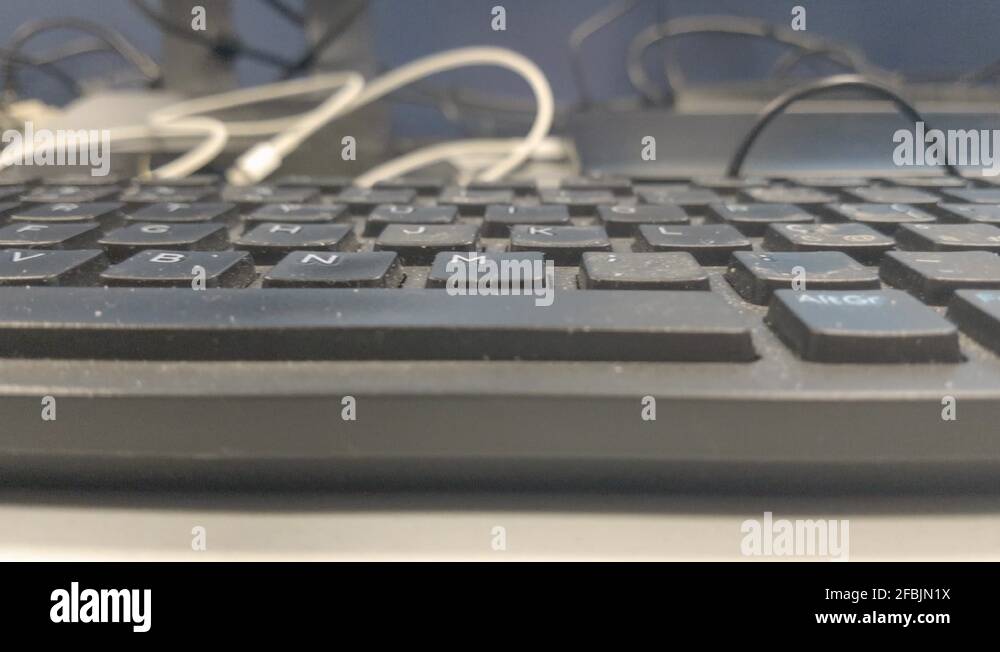 Keyboard wire Stock Videos & Footage - HD and 4K Video Clips - Alamy