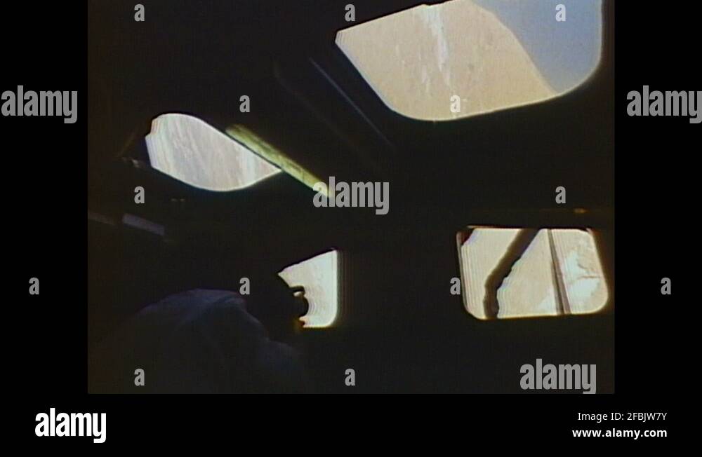 1980s: UNITED STATES: deployment of Hubble Space Telescope. Astronaut ...
