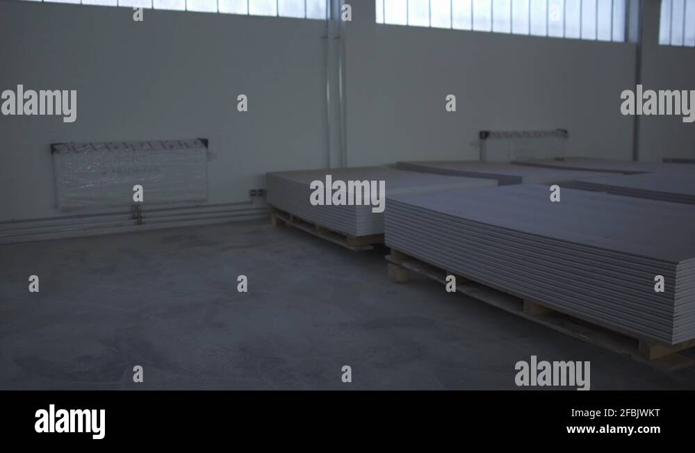 Stack of gypsum board Stock Videos & Footage - HD and 4K Video Clips ...