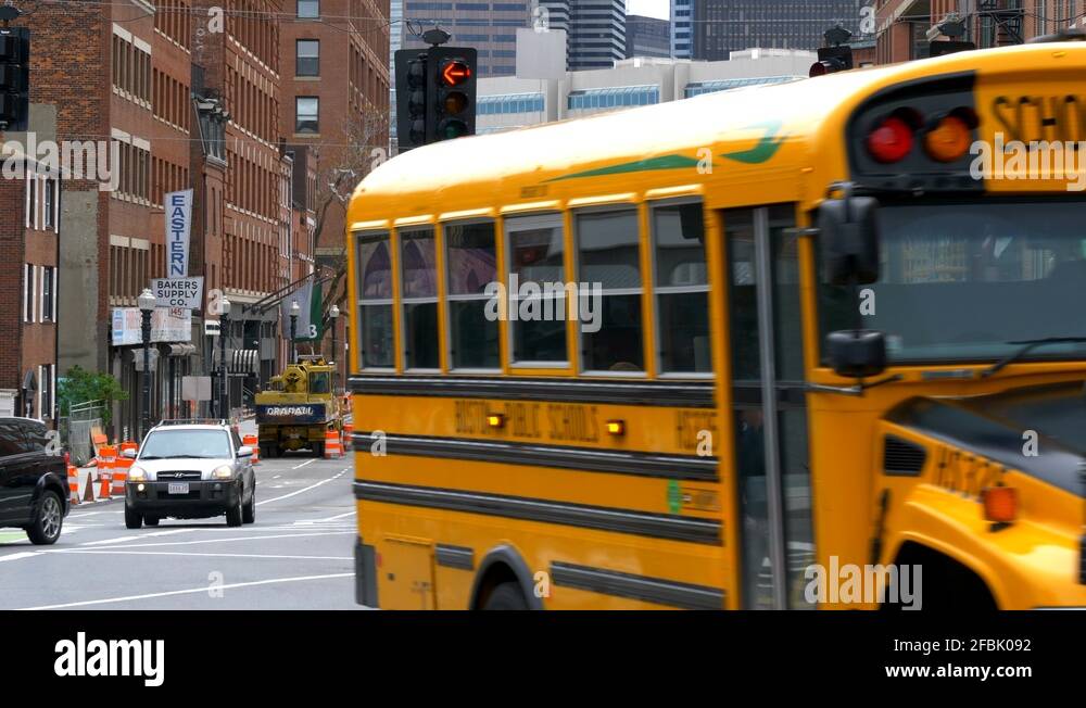 Boston city bus Stock Videos & Footage - HD and 4K Video Clips - Alamy
