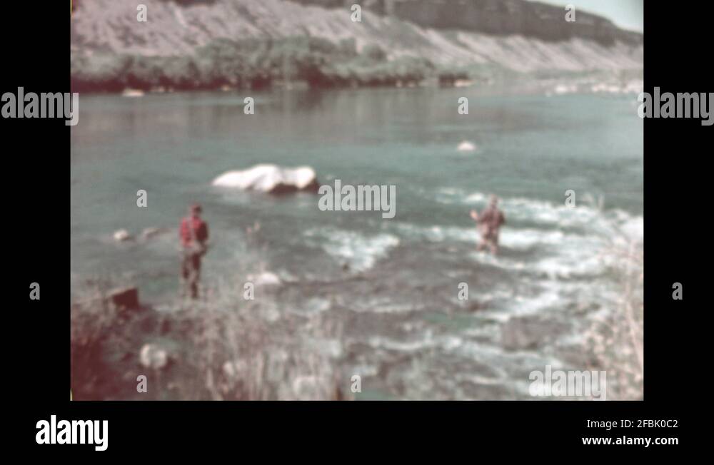 Men Fishing In River Men Fishing In River Stock Videos Footage Hd