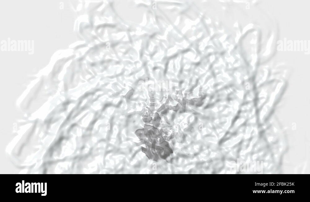 rotation cocoon fiber curve in white cream and stone wall background ...