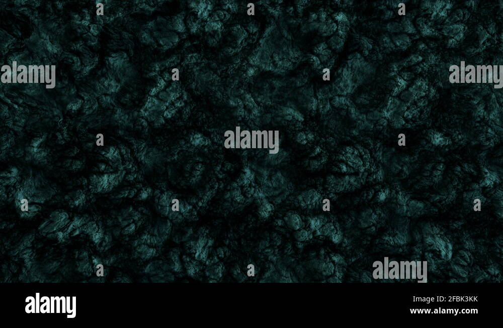 Volume texture of rock, stone or clay surfaces. 3D animation of dark ...