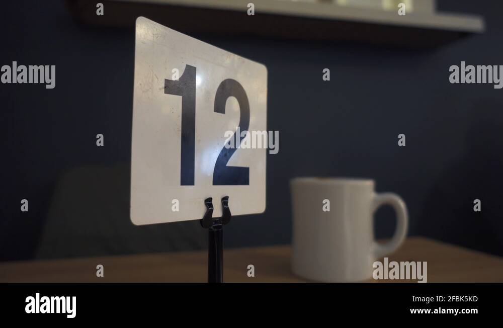 Number 12 sign Stock Videos & Footage - HD and 4K Video Clips - Alamy
