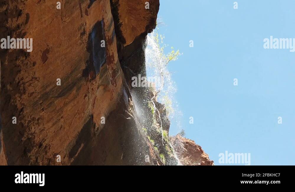 Emerald pool waterfall Stock Videos & Footage - HD and 4K Video Clips - Alamy