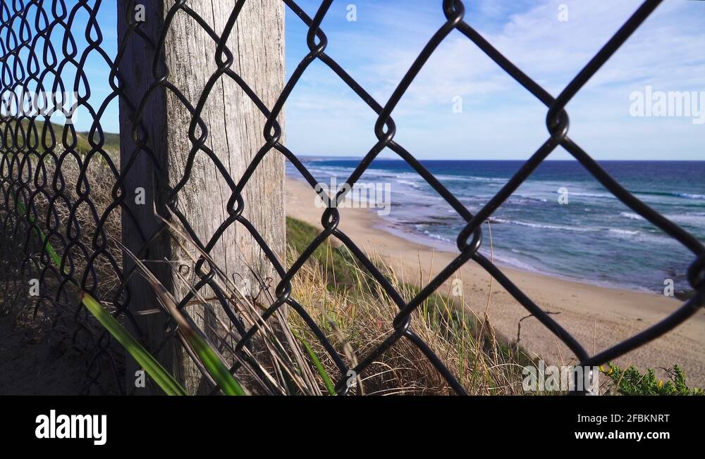 Metal fence on the beach Stock Videos & Footage - HD and 4K Video Clips ...