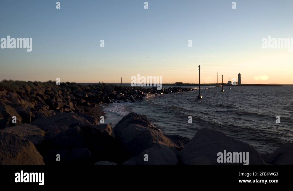 Bird rock island lighthouse Stock Videos & Footage - HD and 4K Video ...