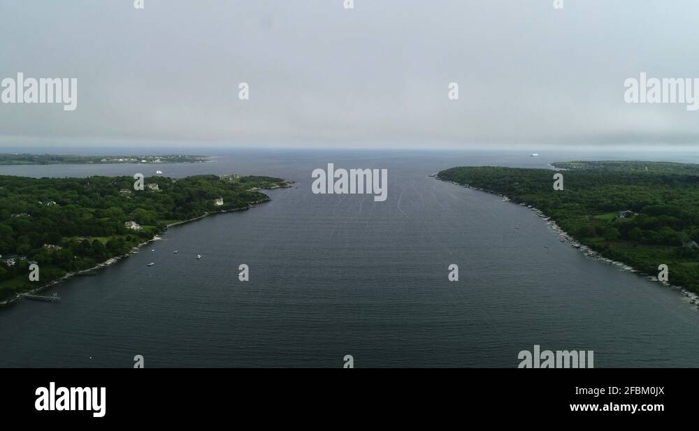 Rhode island narragansett bay aerial Stock Videos & Footage - HD and 4K ...