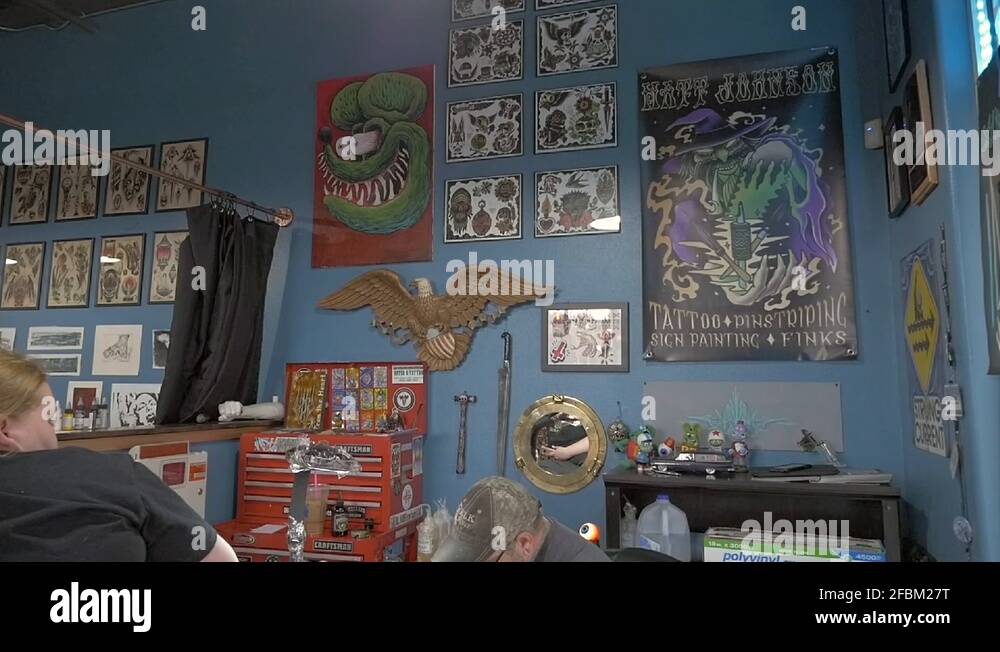 Tattoo booth Stock Videos & Footage - HD and 4K Video Clips - Alamy