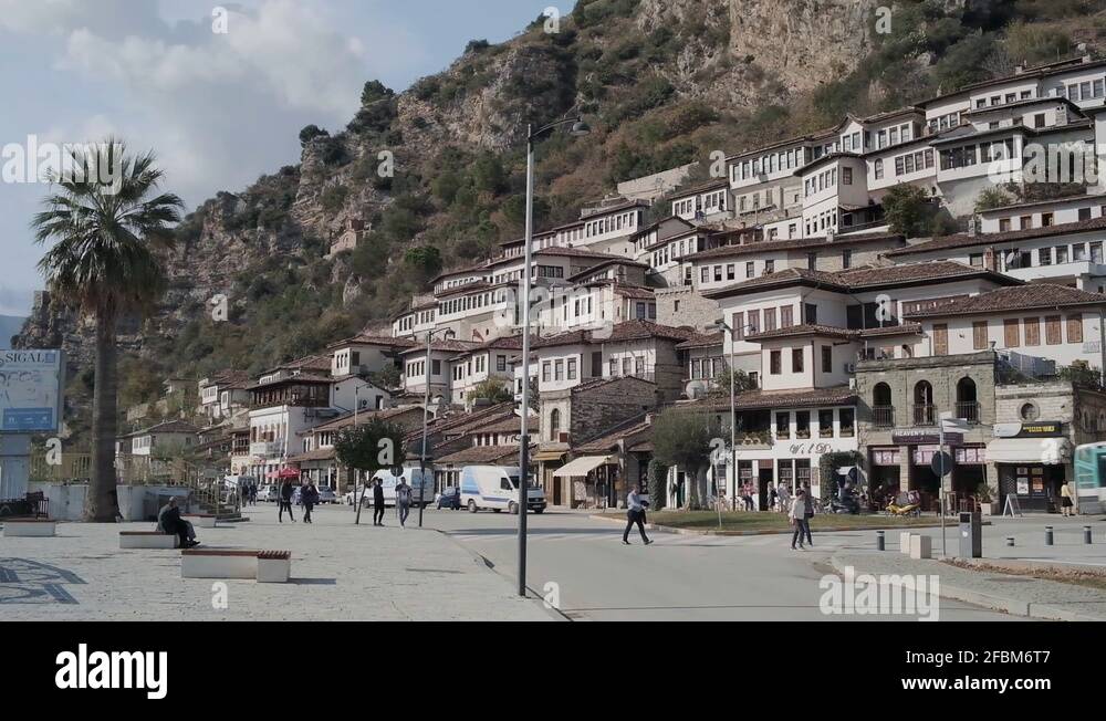 Berat albania unesco architecture Stock Videos & Footage - HD and 4K ...