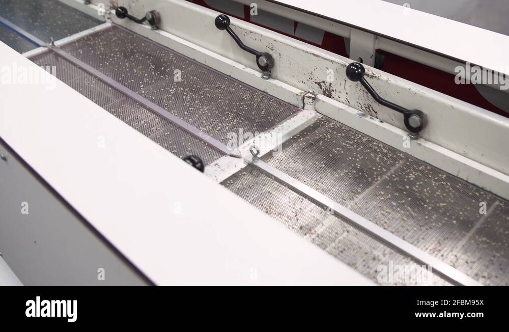 Seed Divider Shaking in Slow Motion to Divide Smallest Seeds from ...