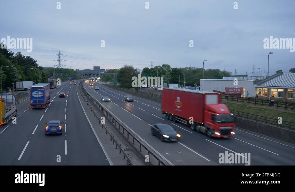 Traffic sign gantry Stock Videos & Footage - HD and 4K Video Clips - Alamy