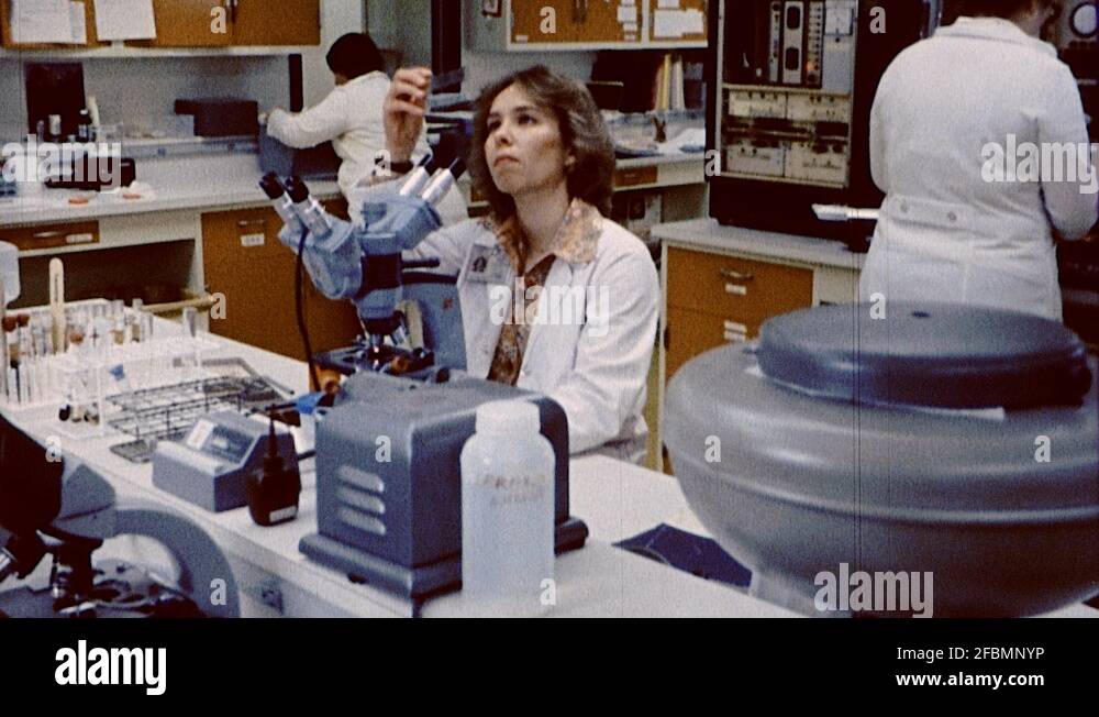 Woman scientist lab coat retro Stock Videos & Footage - HD and 4K Video ...