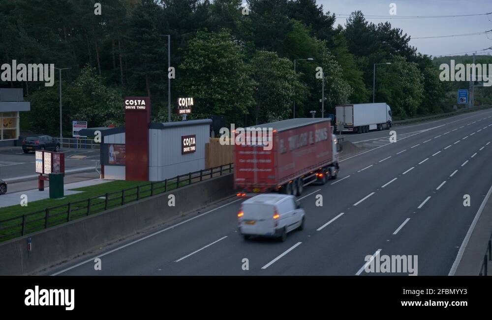Motorway service station Stock Videos & Footage - HD and 4K Video Clips ...