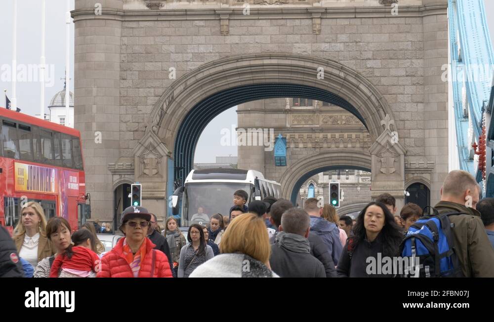 Tower bridge people walking Stock Videos & Footage - HD and 4K Video ...