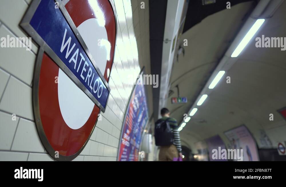 Waterloo train station sign Stock Videos & Footage - HD and 4K Video ...