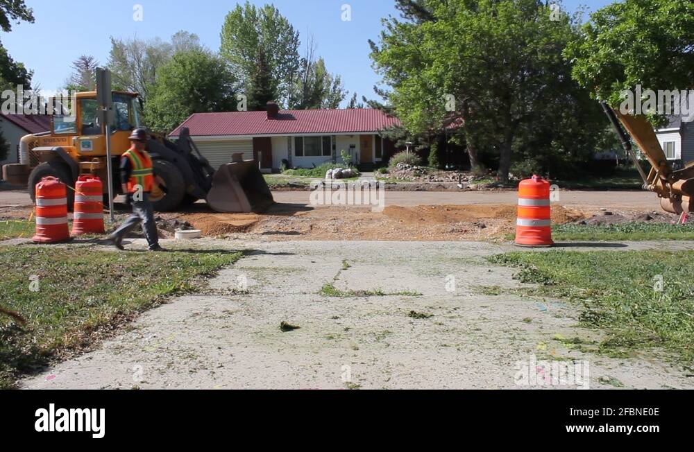 Orange front end loader construction Stock Videos & Footage - HD and 4K ...