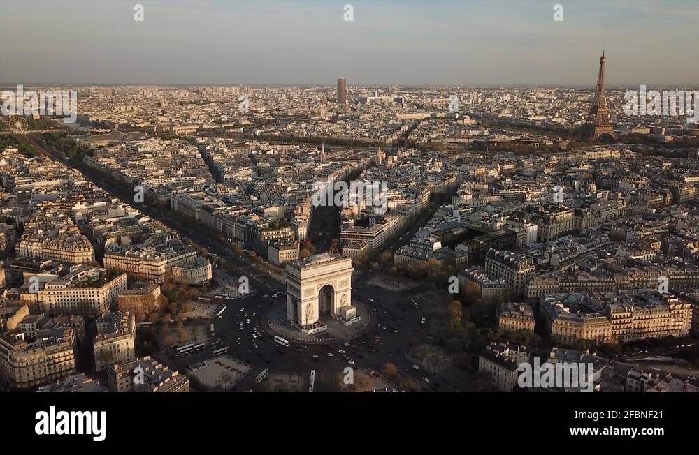 Birds eye view of paris Stock Videos & Footage - HD and 4K Video Clips ...