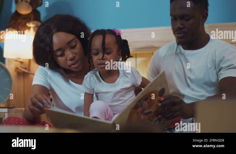 African american child reading a book Stock Videos & Footage - HD and ...