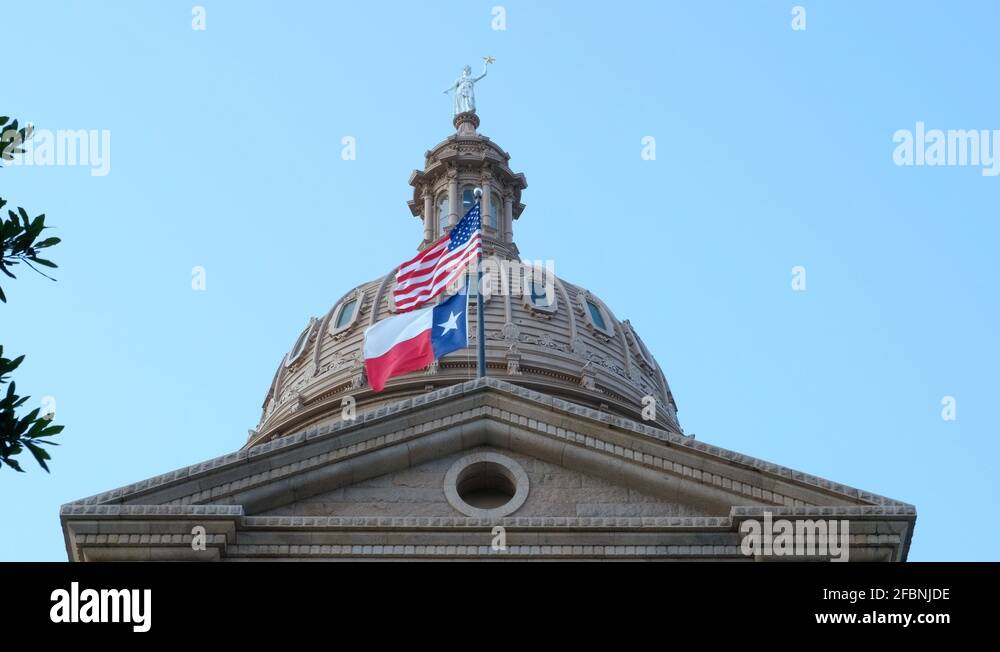 Texas state capitol building flags Stock Videos & Footage - HD and 4K ...