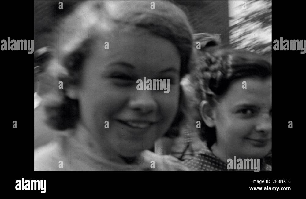 1940s high school students Stock Videos & Footage - HD and 4K Video ...