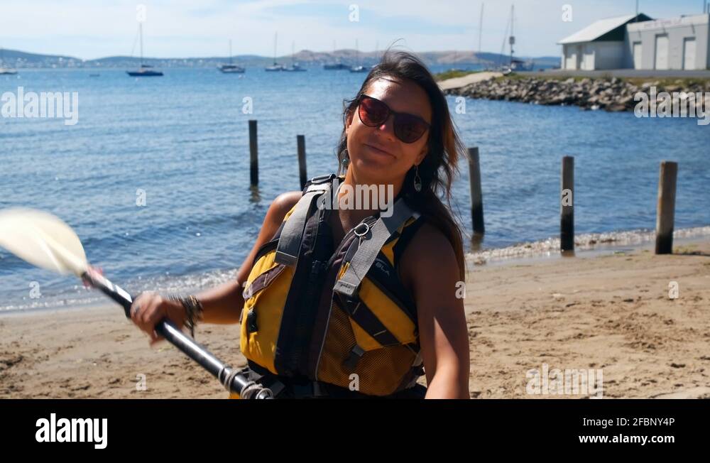 Woman wearing life jacket Stock Videos & Footage - HD and 4K Video ...