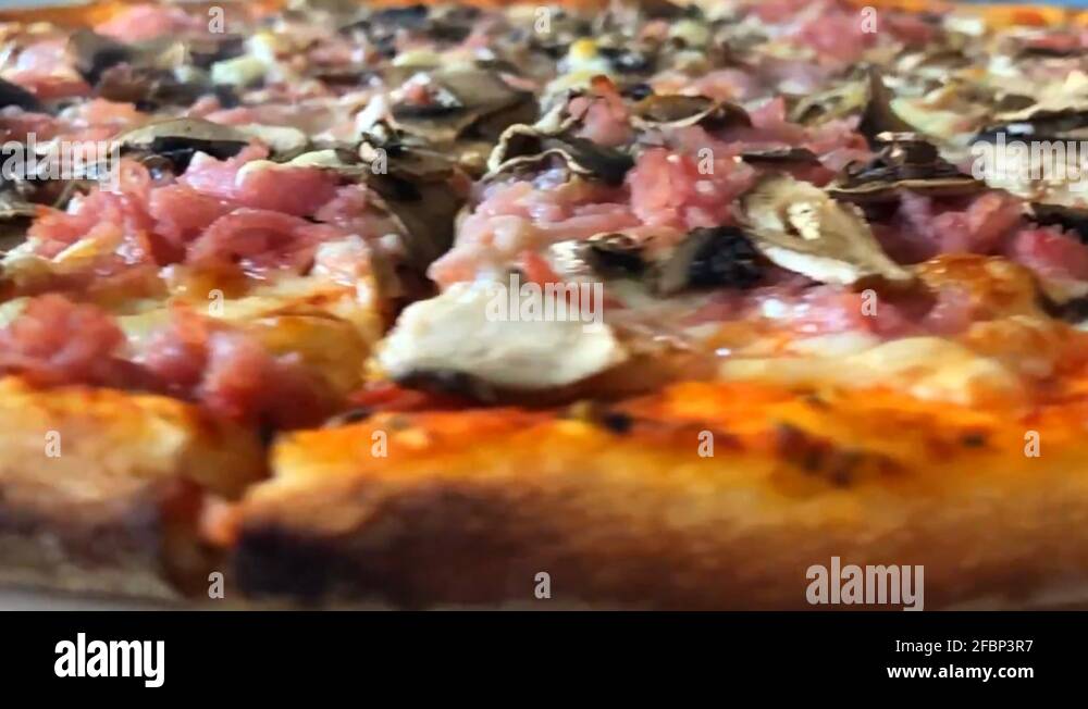 Burnt cheese pizza Stock Videos & Footage - HD and 4K Video Clips - Alamy