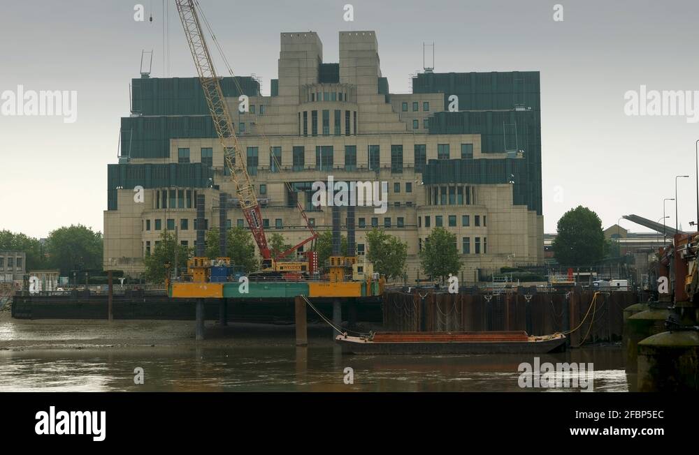 Mi6 building by the river thames Stock Videos & Footage - HD and 4K ...