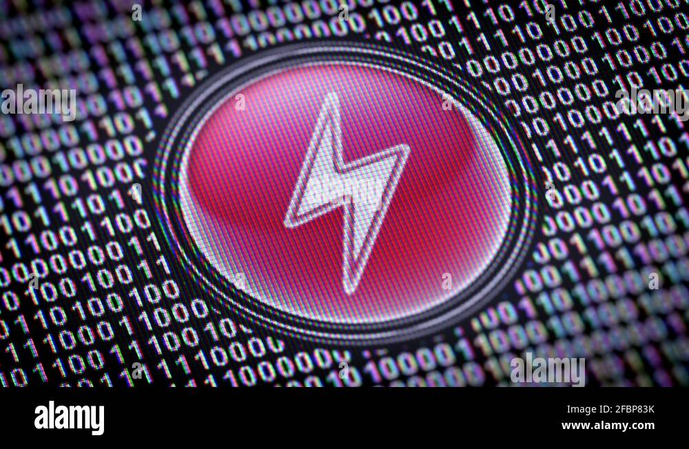 Circle binary code icon Stock Videos & Footage - HD and 4K Video Clips - Alamy