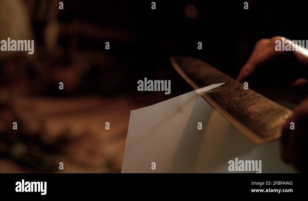 Slash paper Stock Videos & Footage - HD and 4K Video Clips - Alamy