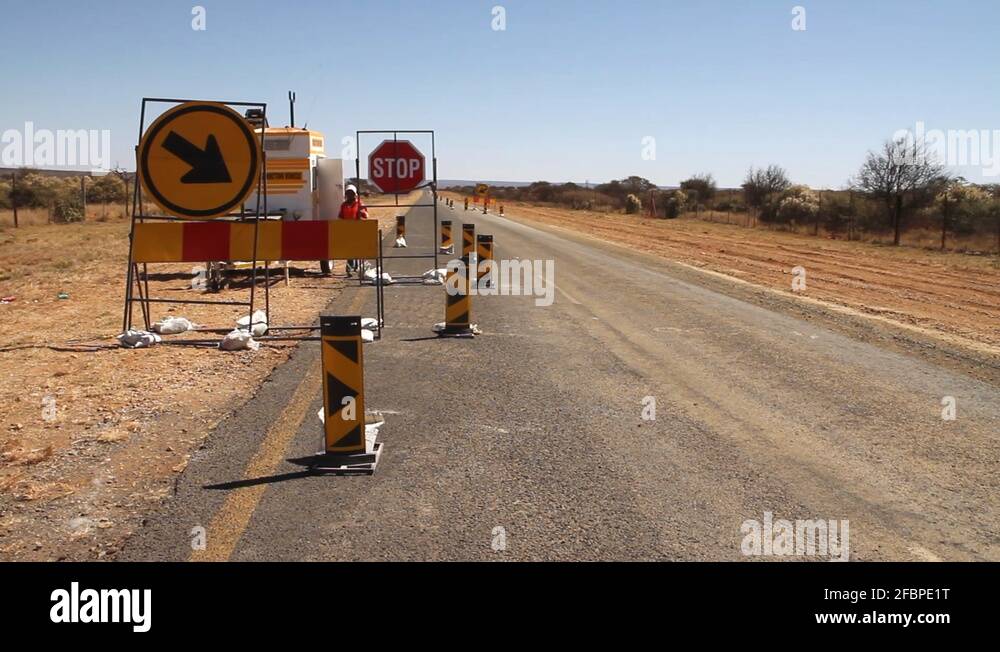 Stop for roadworks Stock Videos & Footage - HD and 4K Video Clips - Alamy