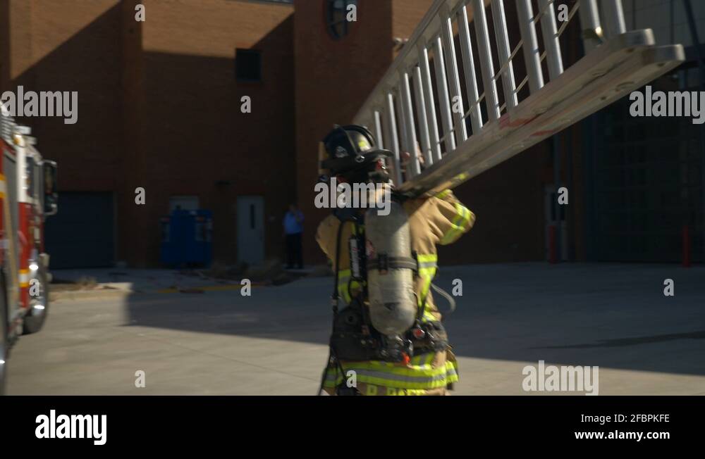 Firefighter ladder building Stock Videos & Footage - HD and 4K Video ...